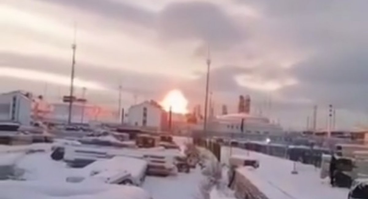 SSU Drones Hit Ust-Luga Port: A Blow to russia’s Economic and Military ...