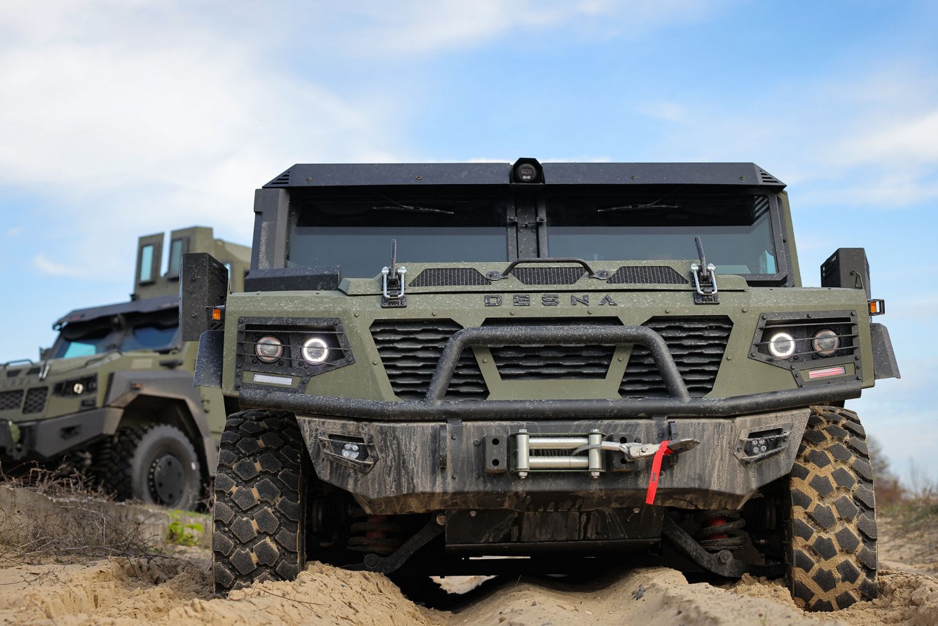 Ukraine's New Armored Pickups GYURZA-03 Separates Ammo From Crew, DESNA ...