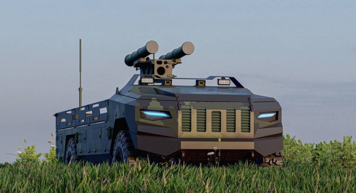 Ukrainian Protector Combat Robot Ready For Front With 50 Units Monthly ...