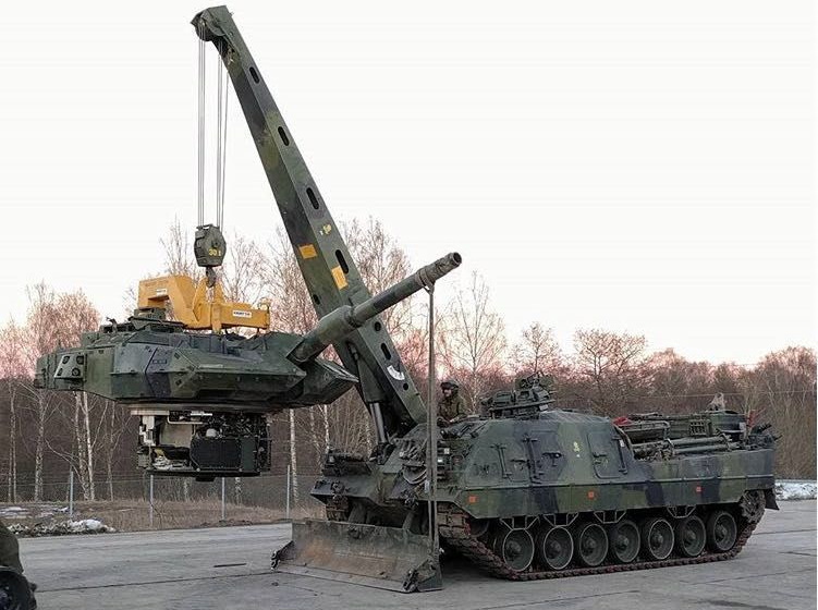 During the Last Week Germany Handed Ukraine Armoured Recovery Vehicle and Something Else ...