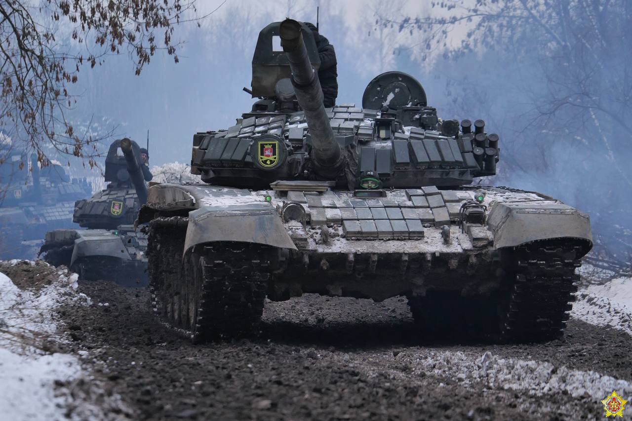 Belarus Has Raised a Tank Battalion to Train Forcing a Water Obstacles ...