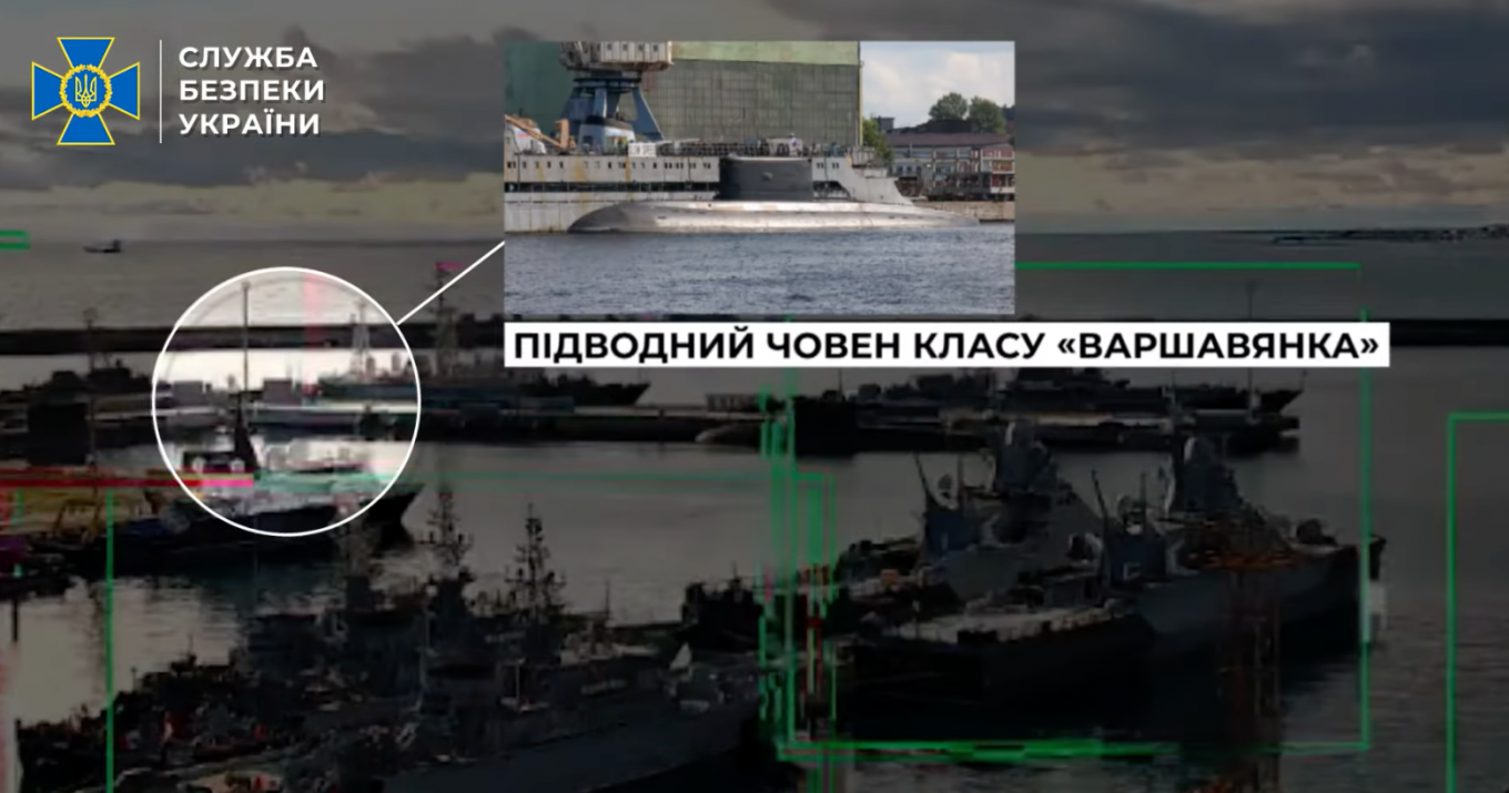 Ukraine Uses Sub Sea Baby Underwater Drones to Disable russian Kilo ...