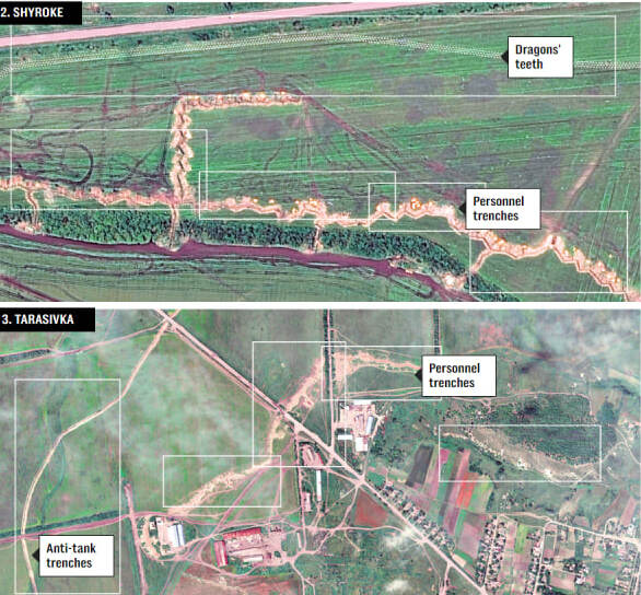 Ukrainian Counteroffensive Faces 1,000 km of Fortifications Raised by ...