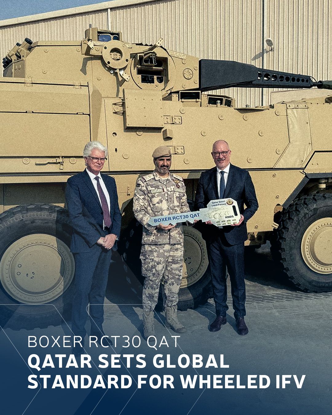 Germany Delivers First Boxer IFVs to Qatar as Ukraine's PzH 2000 ...