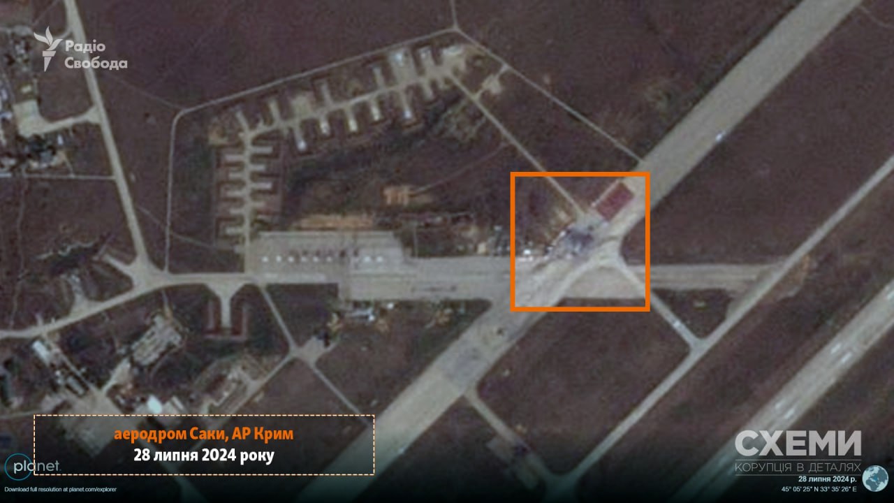 Satellite Data Offers a Glimpse into Aftermath of the Saky Airfield ...