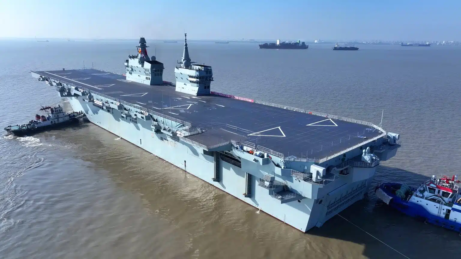 China Begins Trials of Its New Amphibious Assault Ship with ...