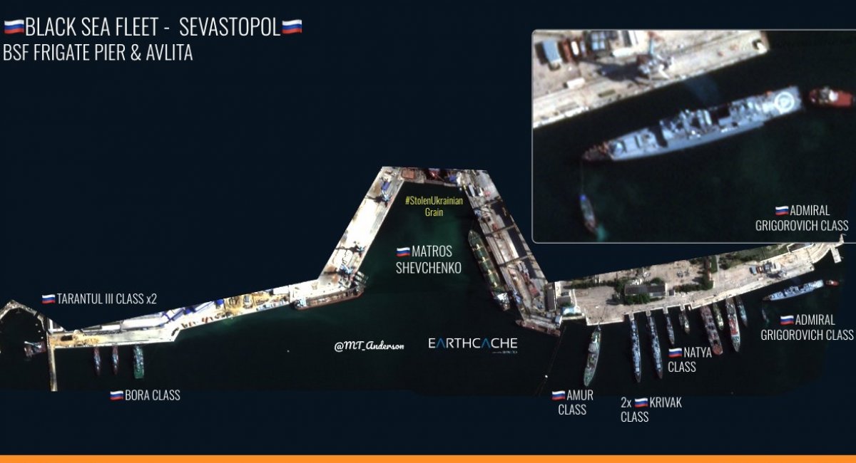 Russia Camouflaged a Frigate with Kalibr Missiles to Hinder its ...